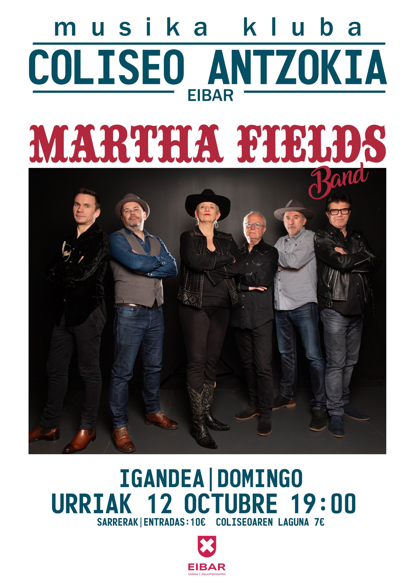 Musika kluba - Martha Fields Band — Cultura