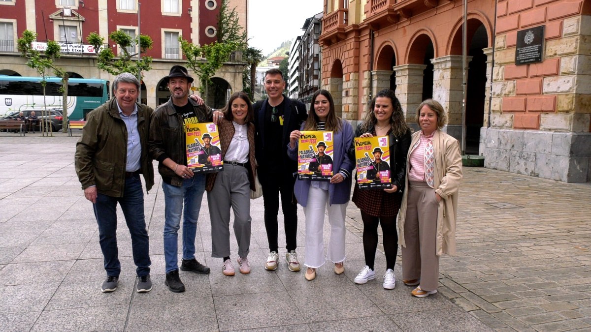 Komedia Fest ya es una realidad en Eibar — Ayuntamiento de Eibar